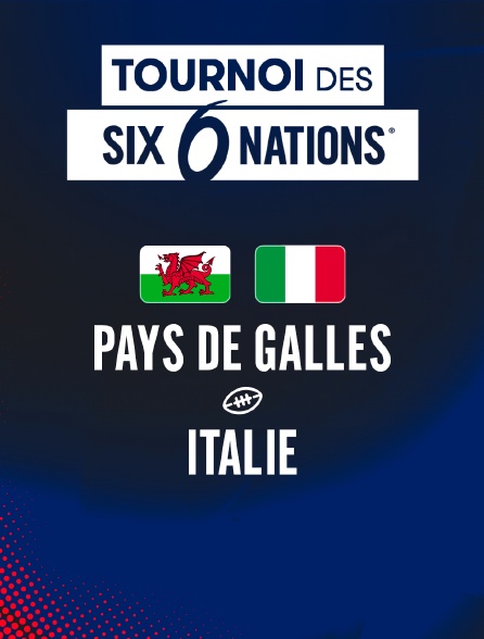 Rugby - Tournoi des Six Nations : Pays de Galles / Italie en streaming gratuit sur France 2