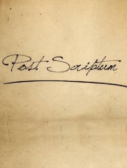 Post scriptum en streaming sur TV5MONDE