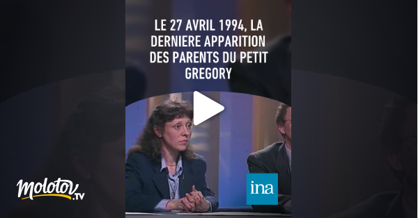 Le 27 avril 1994, la dernière apparition des parents du petit Grégory ...