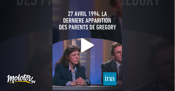 27 avril 1994, la dernière apparition des parents de Grégory en ...