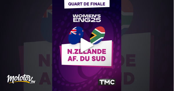 Rugby - Quart de finale de Coupe du monde féminine 2025 : Nouvelle-Zélande / Afrique du Sud en ...