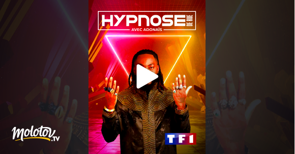 Hypnose de rue avec Adonaïs en streaming sur TF1