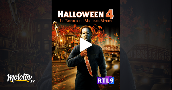 Halloween 4 en streaming sur RTL 9