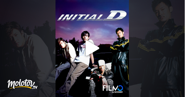 Initial D en streaming sur FilmoTV