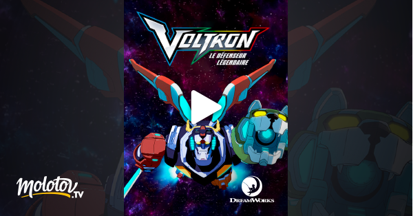 Voltron : le défenseur légendaire en streaming sur DreamWorks