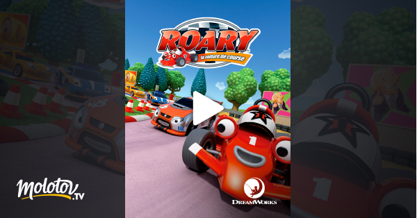 Roary, la voiture de course en streaming sur DreamWorks