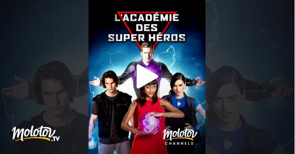 L'académie des super-héros en streaming gratuit sur Molotov channels